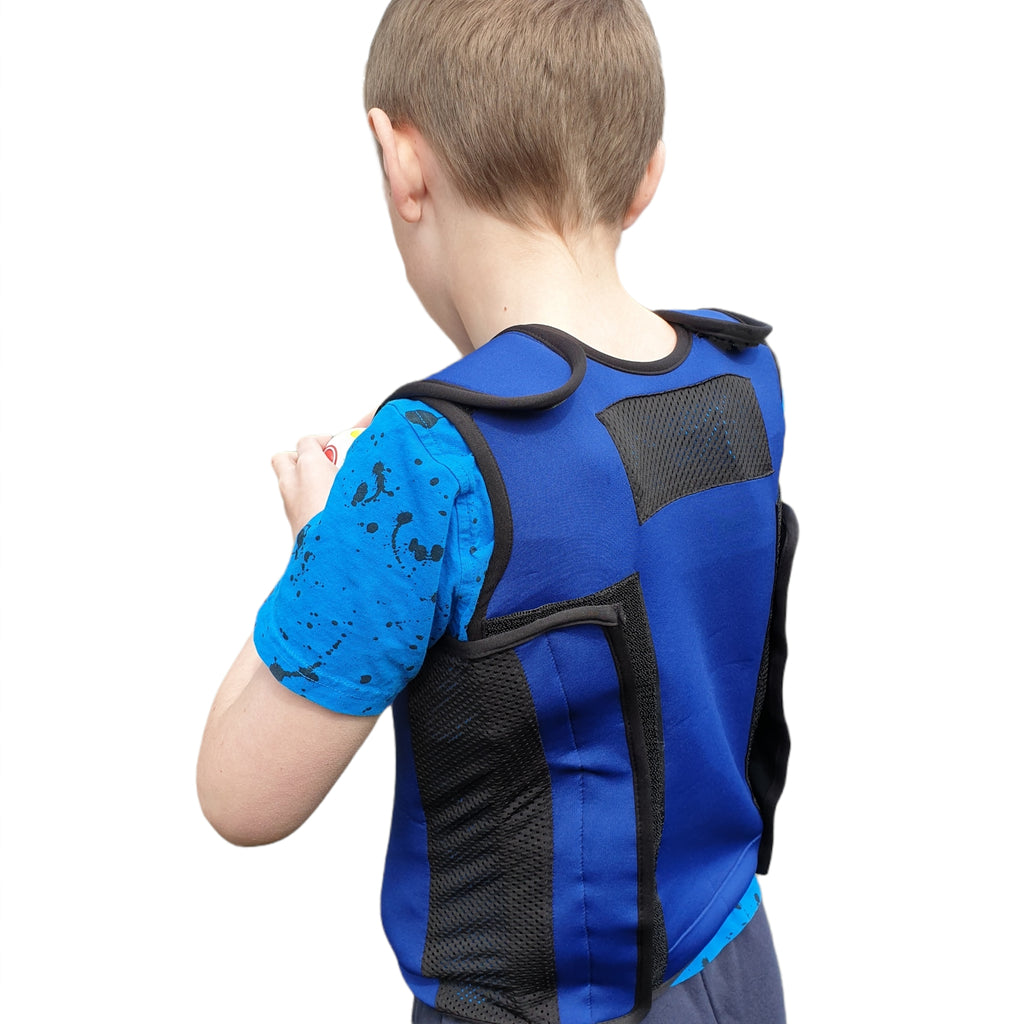 Weighted Adjustable Compression Vest-Deep Pressure for Children age 2 ...